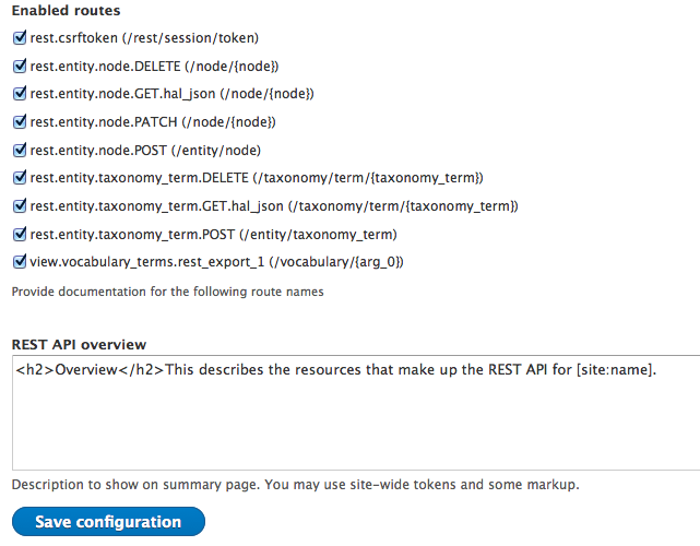 Self Documenting Rest Api